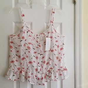 Sienna Sky | Tops | Sienna Sky Floral Tank | Poshmark